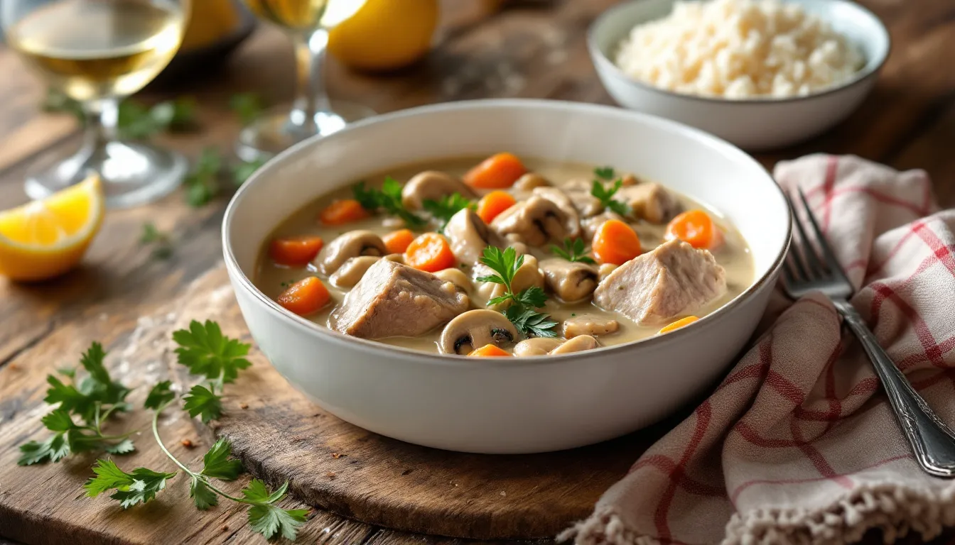 Blanquette de veau traditionnelle : recette française authentique